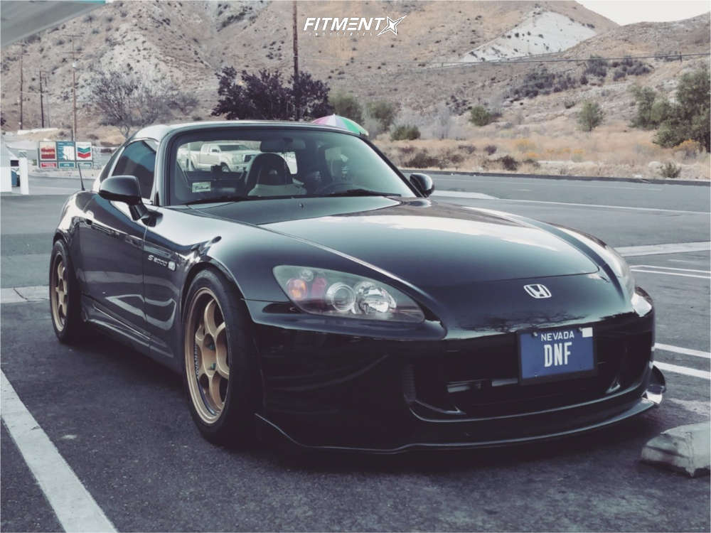 2005 Honda S2000 Base with 17x7.5 Advan Racing RG and Nexen 215x45 on ...