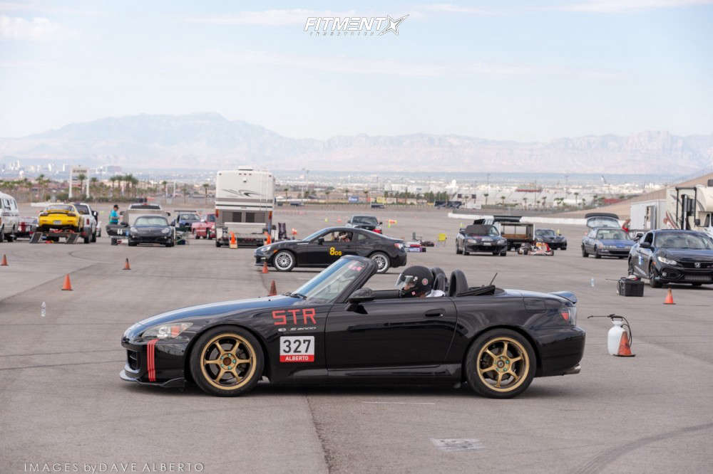 2005 Honda S2000 Base with 17x7.5 Advan Racing RG and Nexen 215x45 on ...