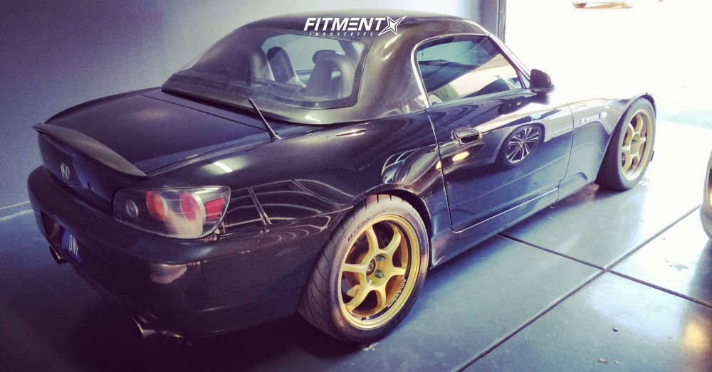 2005 Honda S2000 Base with 17x7.5 Advan Racing RG and Nexen 215x45 on ...