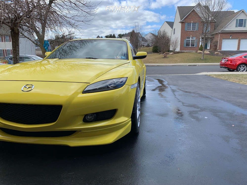 2004 Mazda RX-8 Base with 18x8.5 Enkei TS9 and Cooper 245x40 on ...