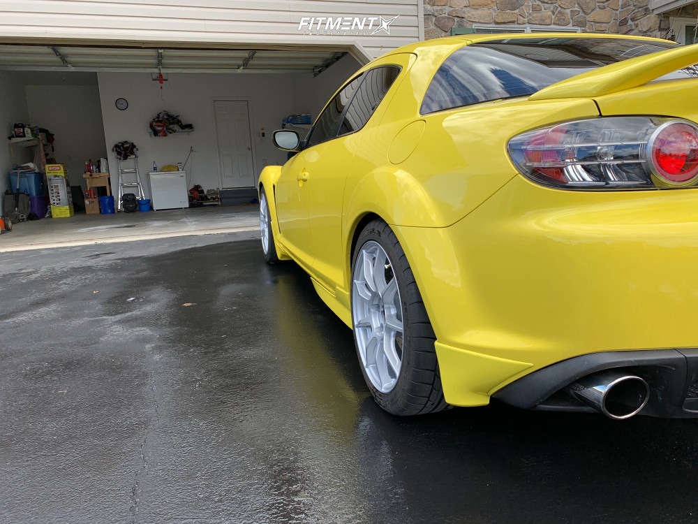 2004 Mazda RX-8 Base with 18x8.5 Enkei TS9 and Cooper 245x40 on ...