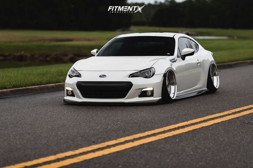 2014 Subaru BRZ Limited with 18x10 BBS Rs and Achilles 225x35 on Air Suspension | 525218 ...