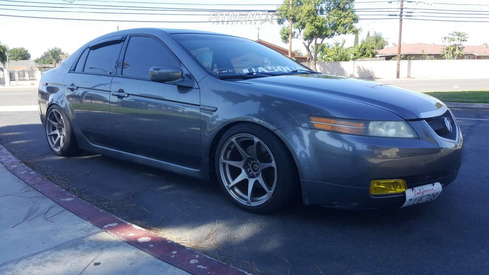 2004 Acura TL Base with 17x9.5 MB Wheels Battle and Federal 235x40 on ...