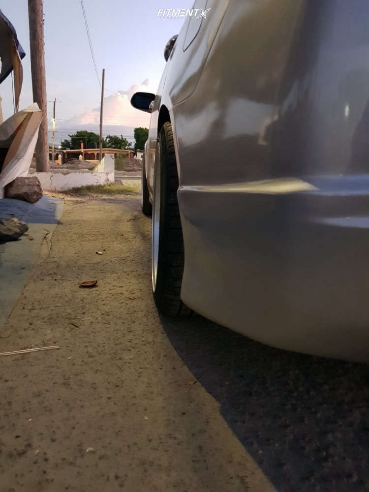 2008 Honda Accord EX with 18x9 Enkei RPF1 and Kumho 235x40 on Lowering Springs | 526177 ...