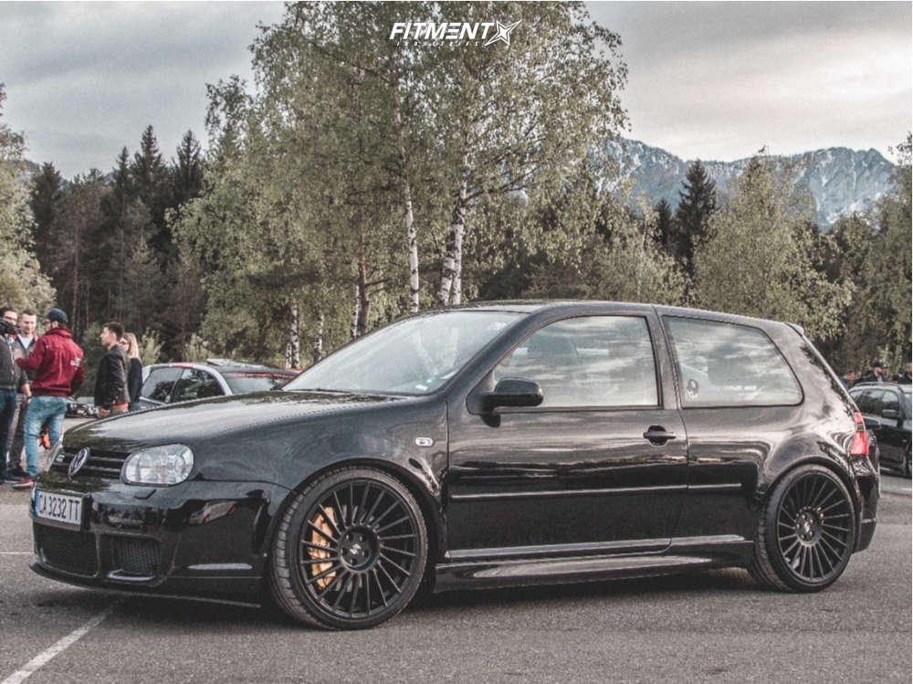 2003 Volkswagen R32 Base with 19x8.5 Eta Beta Venti R and Dunlop 225x35 ...