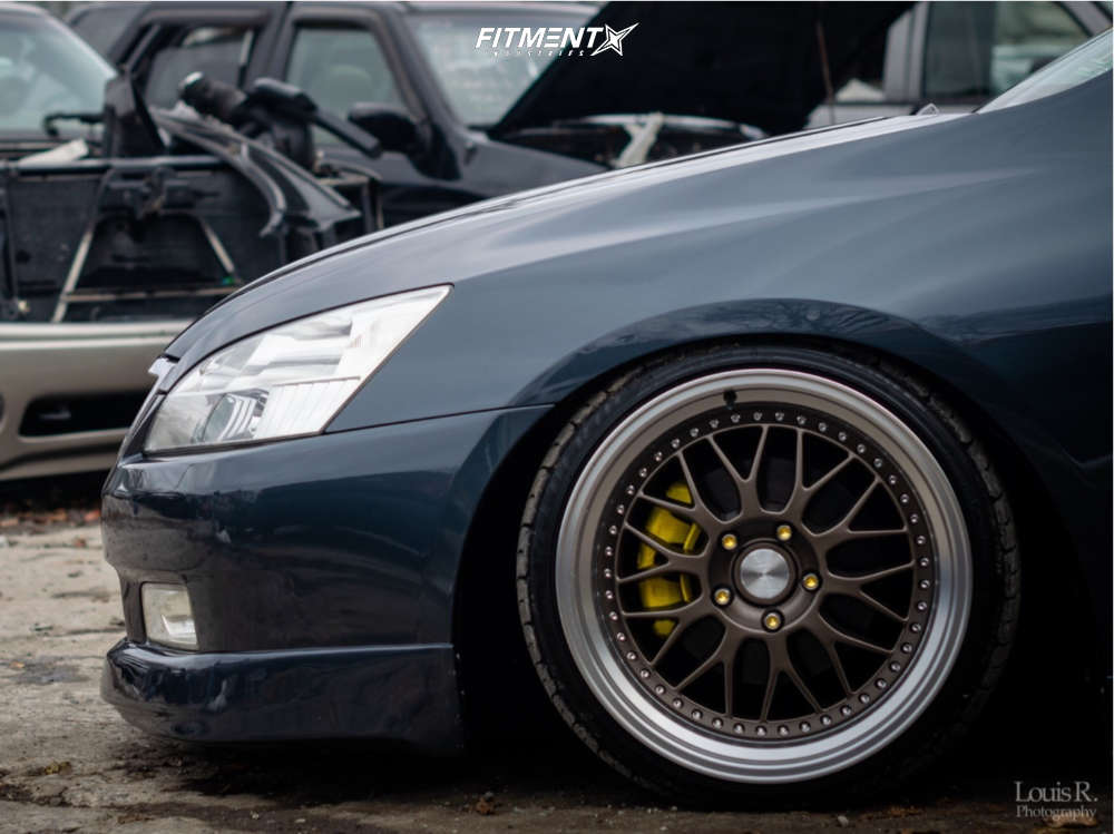 2006 Honda Accord LX with 18x8.5 ESR Sr01 and Federal 215x35 on ...