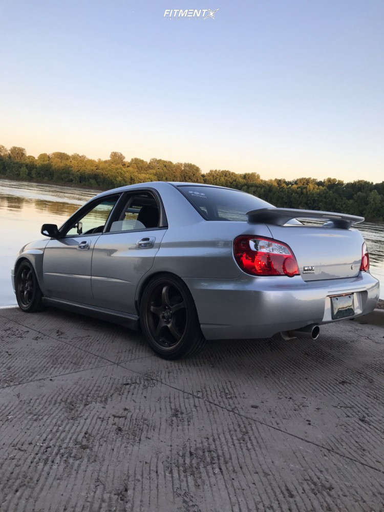 2004 Subaru WRX Base with 18x8 Motegi Traklite and Michelin 235x40 on ...