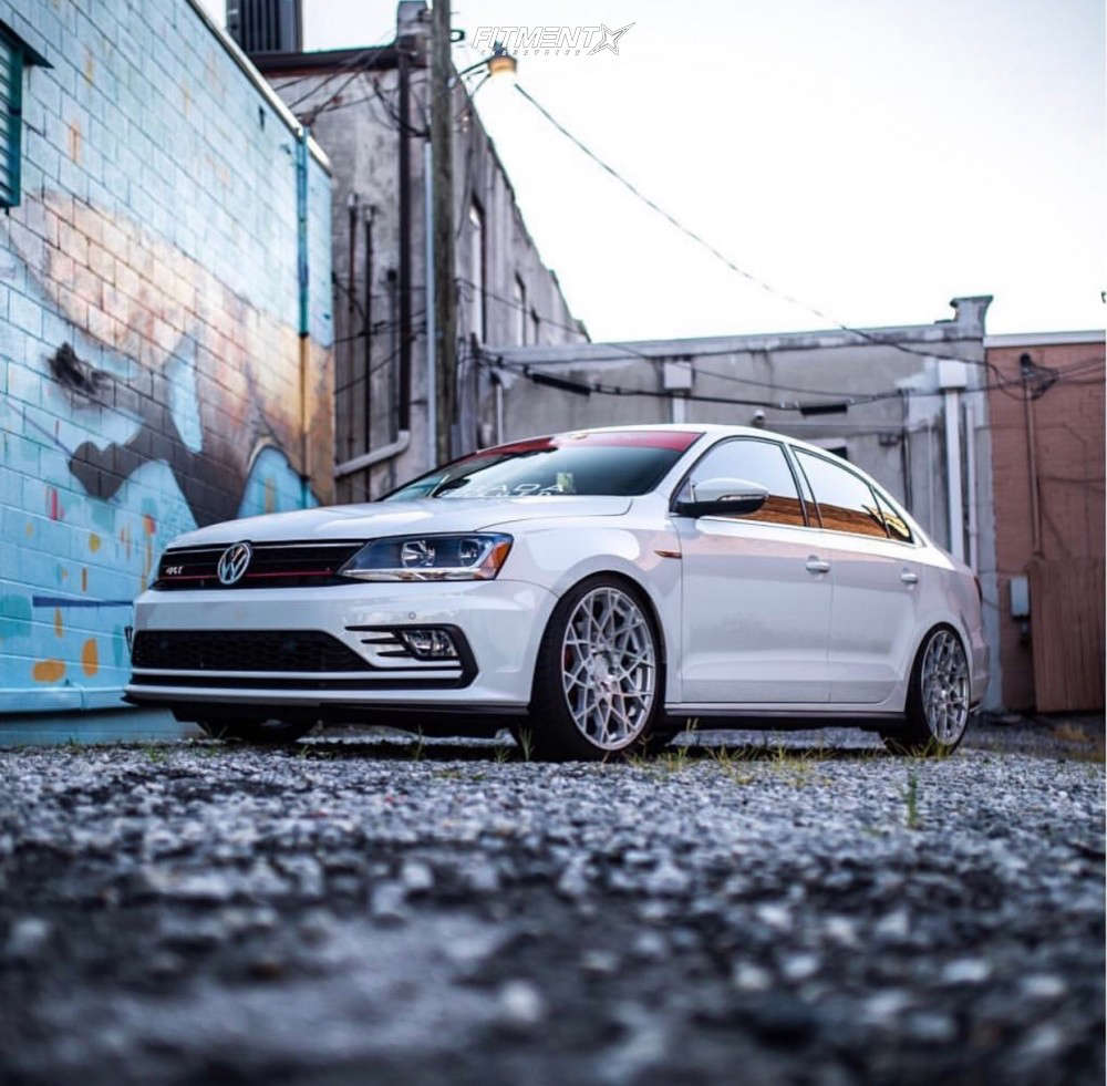 2017 Volkswagen Jetta GLI with 19x8.5 Brada Cr-1 and Hankook 235x35 on ...