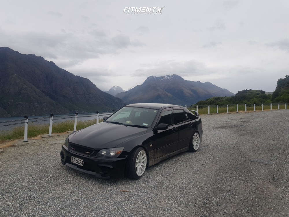 1999 Lexus IS300 Base with 17x9 Work Emotion Cr Kiwami and Bridgestone ...