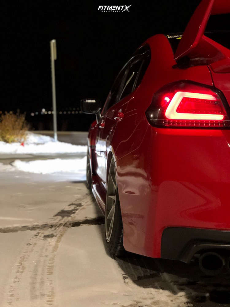 2017 Subaru WRX Premium with 18x9.5 Ambit Rs18 and Michelin 245x40 on ...