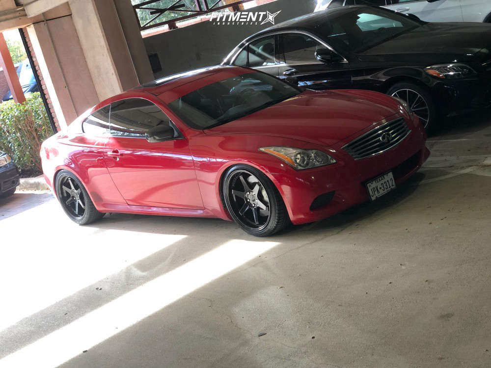 2010 INFINITI G37 Sport with 19x9.5 ESR Sr07 and Accelera 245x40 on ...