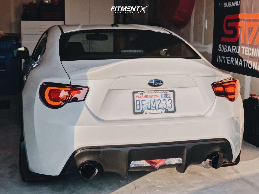 2013 Subaru BRZ Limited with 18x9.5 AVID1 AV20 and Continental 235x40 on Coilovers | 529516 ...