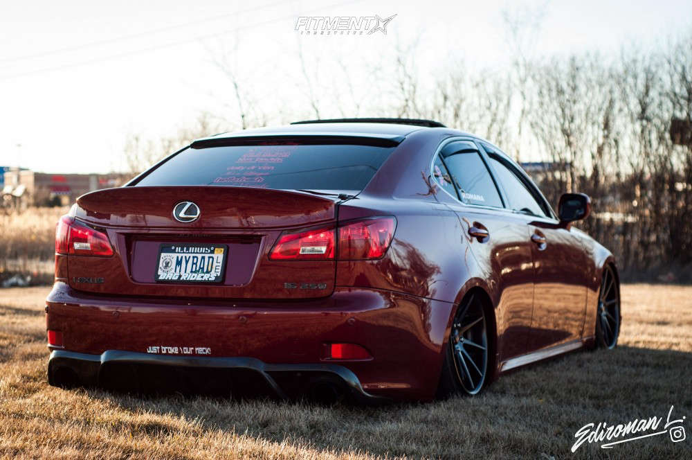 2006 Lexus IS250 4dr Sedan (2.5L 6cyl 6A) with 19x8.5 Rohana Rc10 and ...