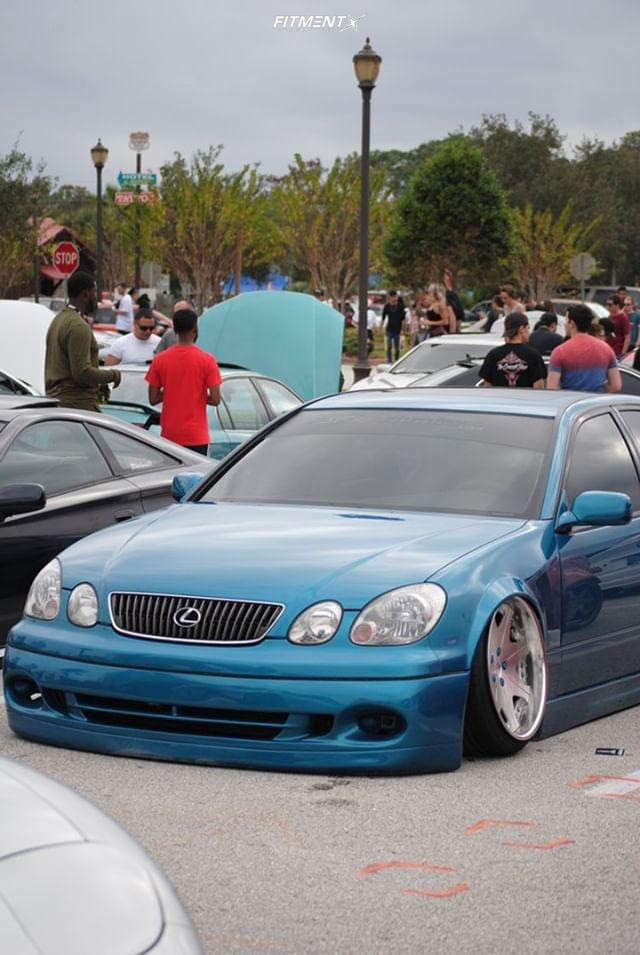 2001 Lexus GS430 Base with 19x11 Leon Hardiritt Waffe and Achilles ...