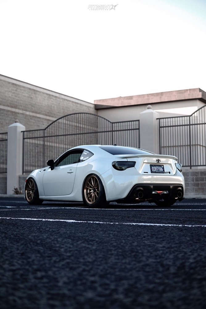 2014 Scion FR-S Base with 18x9.5 Cosmis Racing R1 and Nankang 235x40 on ...