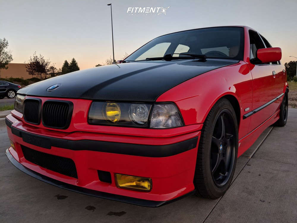 1997 BMW 328i Base with 17x8 SSR Integral A2 and Nokian 235x45 on ...