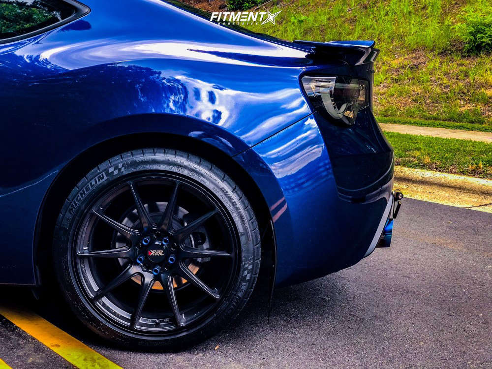 2013 Subaru BRZ Limited with 18x8 XXR 527 and Michelin 245x40 on Stock ...
