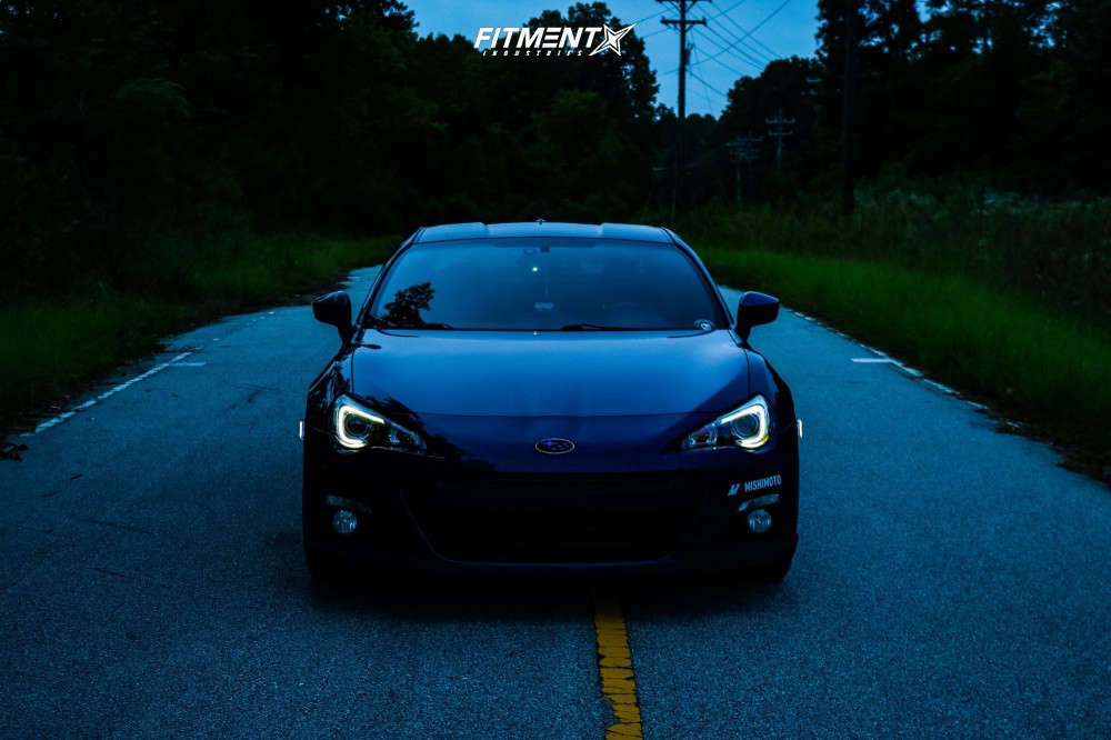 2013 Subaru BRZ Limited with 18x8 XXR 527 and Michelin 245x40 on Stock ...