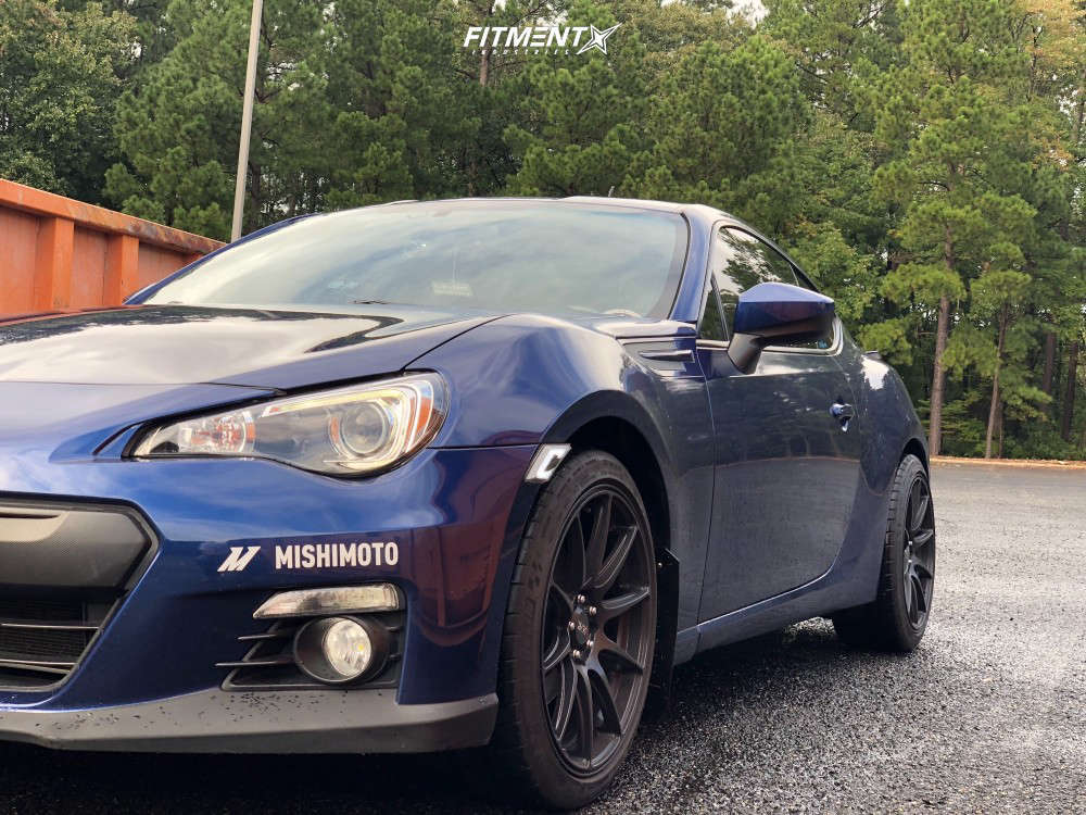 2013 Subaru BRZ Limited with 18x8 XXR 527 and Michelin 245x40 on Stock ...