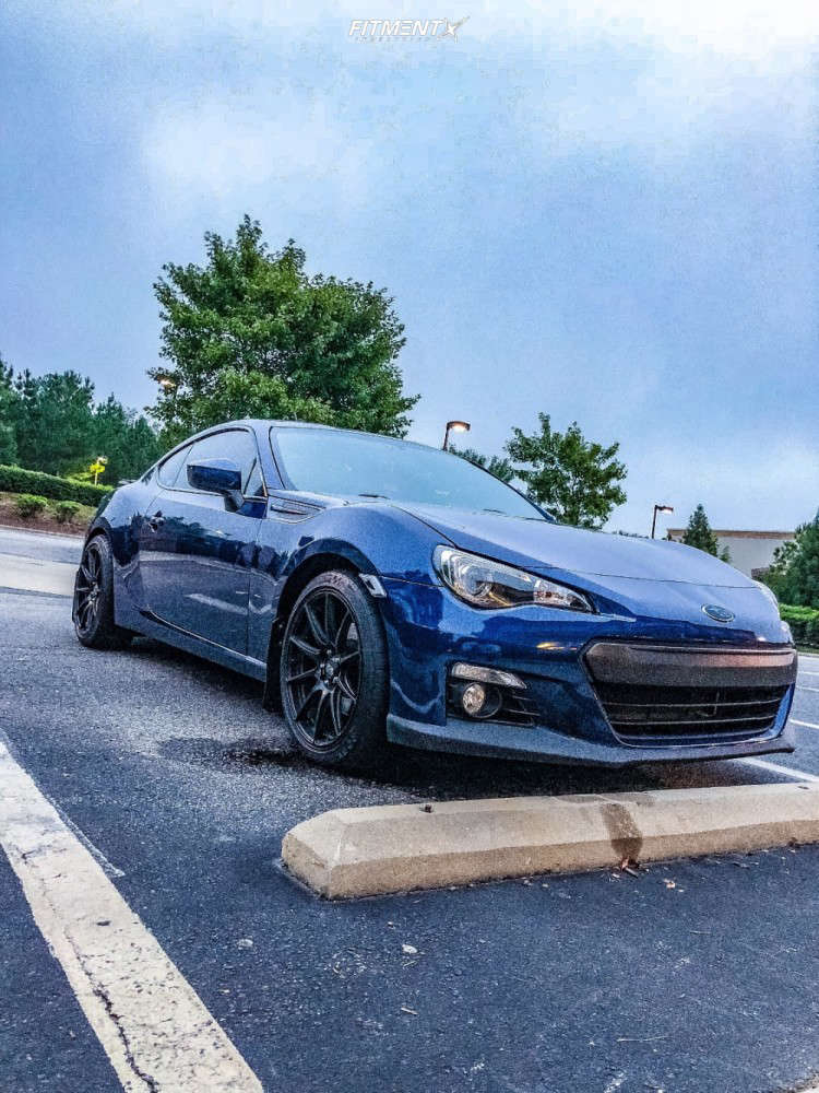 2013 Subaru BRZ Limited with 18x8 XXR 527 and Michelin 245x40 on Stock ...