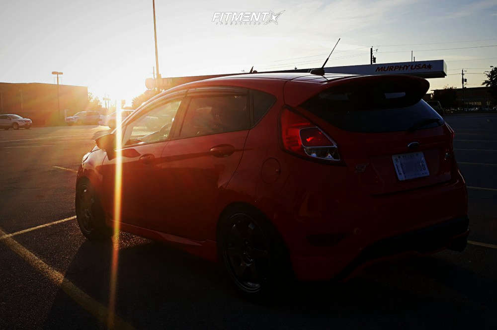 2014 Ford Fiesta ST with 17x8.5 Rota Grid and Kumho 225x45 on Stock ...