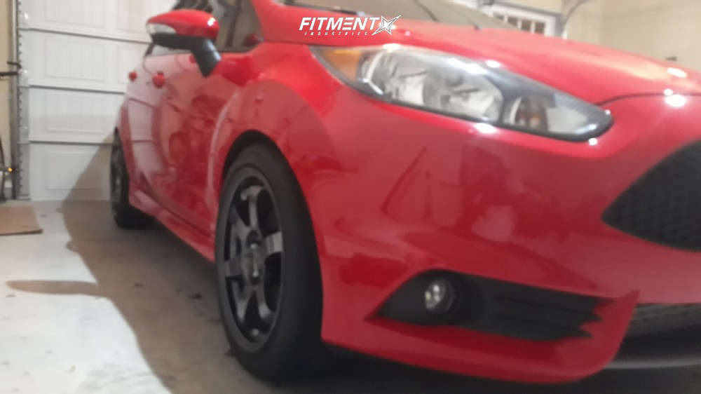 2014 Ford Fiesta ST with 17x8.5 Rota Grid and Kumho 225x45 on Stock ...