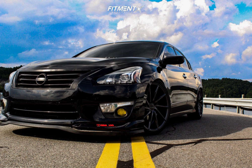 2014 Nissan Altima S with 20x8.5 Vossen Cvt and Toyo Tires 245x35 on ...