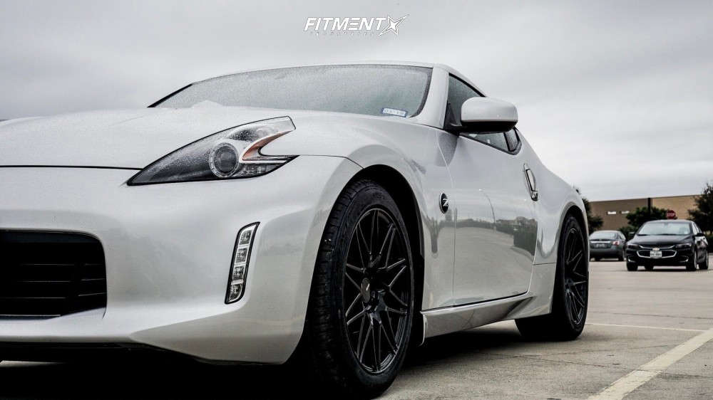 2018 Nissan 370Z Touring with 18x8 Enkei Tms and Continental 225x50 on ...