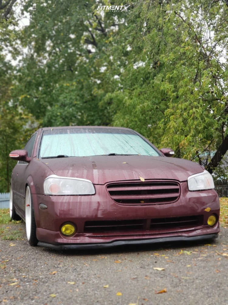 2003 Nissan Maxima SE with 19x9.5 ESR Sr02 and Nankang 235x35 on ...