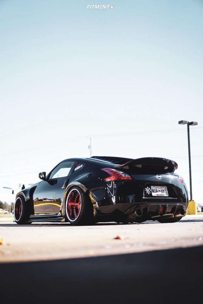 2016 Nissan 370Z Touring Sport with 18x12.5 Art In Motion Ma5 and ...