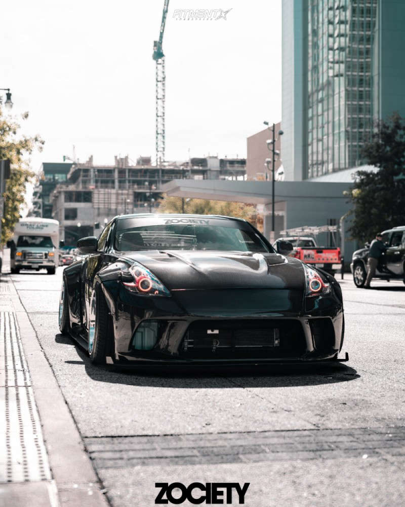 2016 Nissan 370Z Touring Sport with 18x12.5 Art In Motion Ma5 and ...