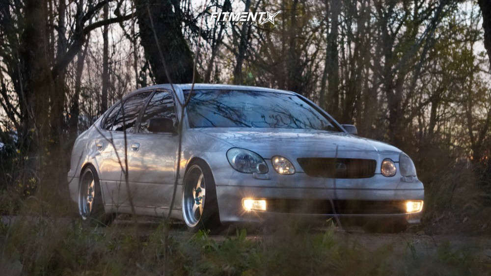 1998 Lexus GS300 4dr Sedan with 18x9.5 JR JR15 and Star Performer ...