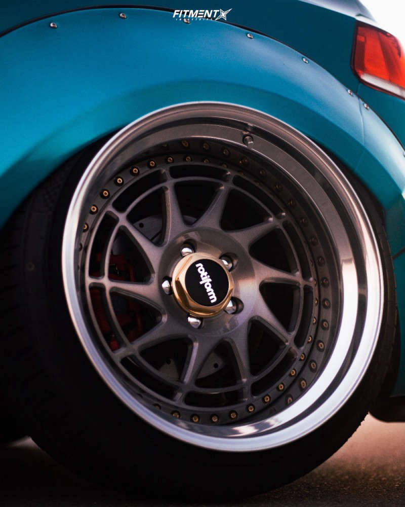 2011 Volkswagen GTI Base with 18x10.5 Rotiform YVR and Nankang 235x40 ...