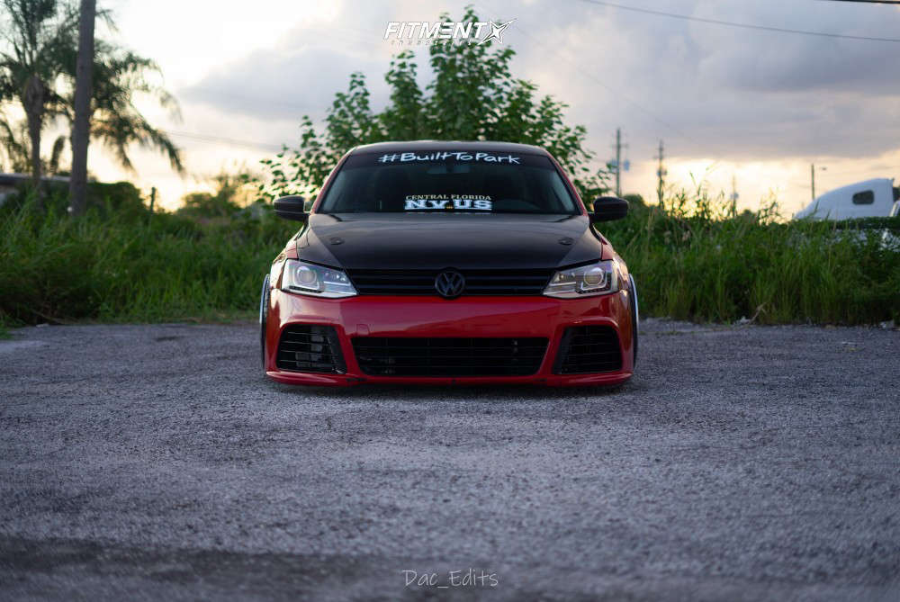 2015 Volkswagen Jetta S with 18x9 OZ Racing MAE and Nankang 205x35 on ...