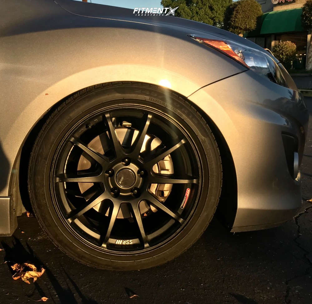 2010 Mazda MazdaSpeed3 Base with 18x9 SSR GTV02 and Pirelli 245x40 on Coilovers | 532996 ...