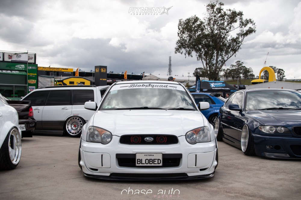 2004 Subaru Impreza RS with 18x10 Work Meister S1 3p and Achilles ...