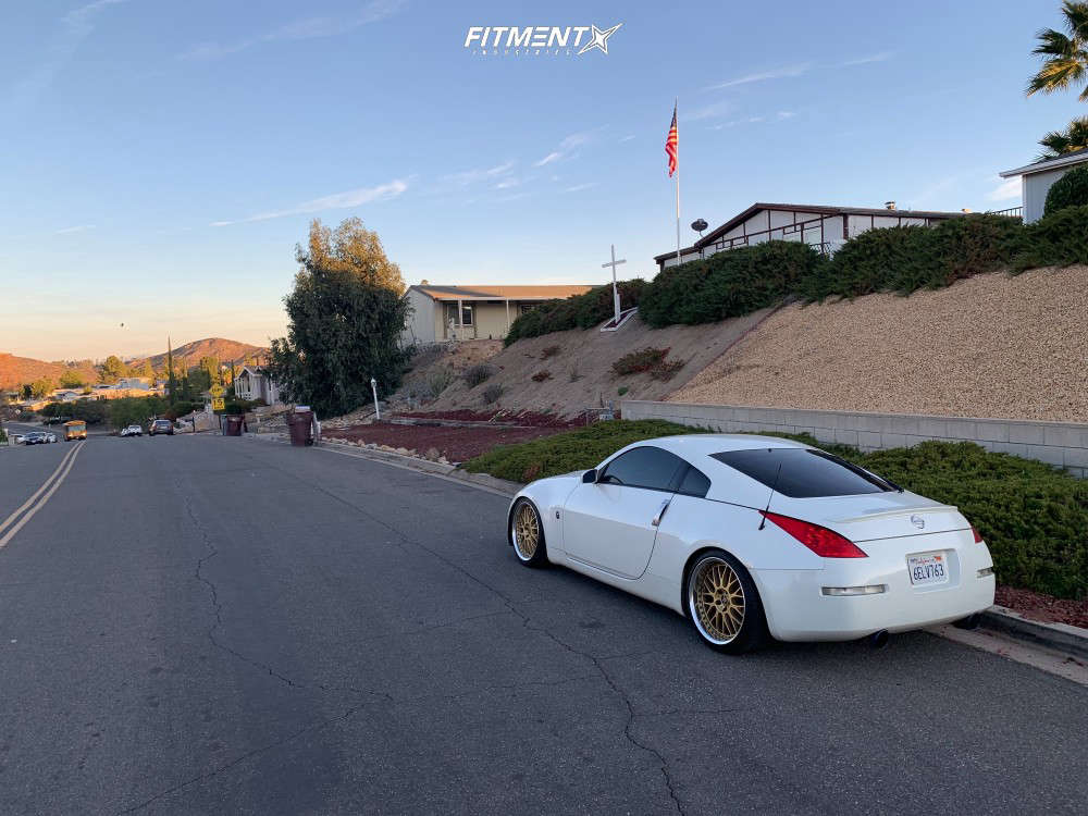 2007 Nissan 350Z Base with 19x9.5 Work VS XX and Falken 245x35 on ...