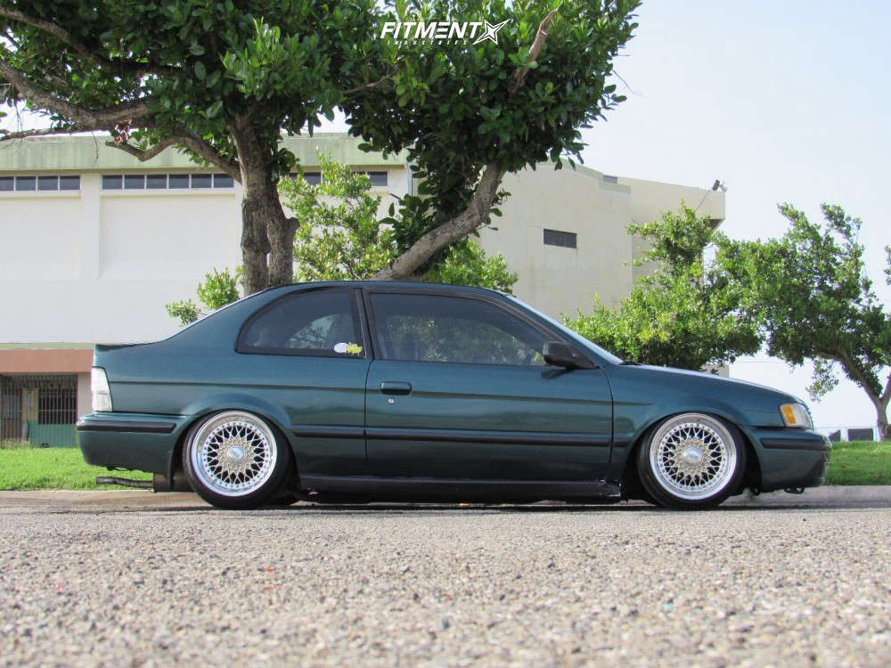 1999 Toyota Tercel CE with 16x10 BBS Rs and Nankang 205x40 on Coilovers ...