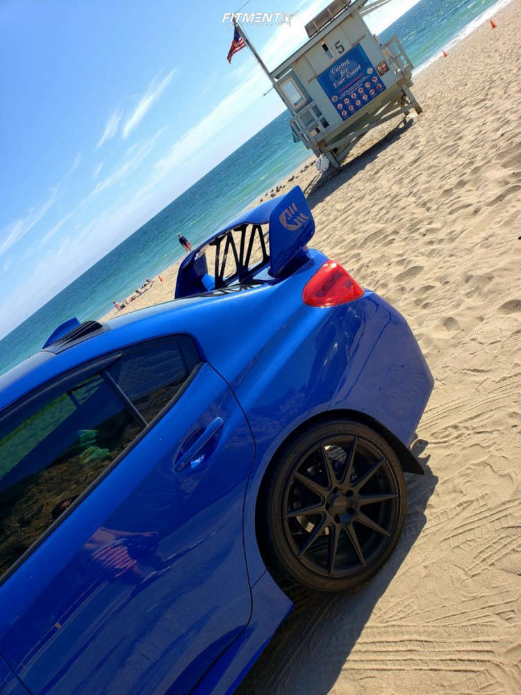 2015 Subaru WRX Base with 19x8.5 Varro Vd10 and Falken 255x35 on Stock Suspension | 534877 ...