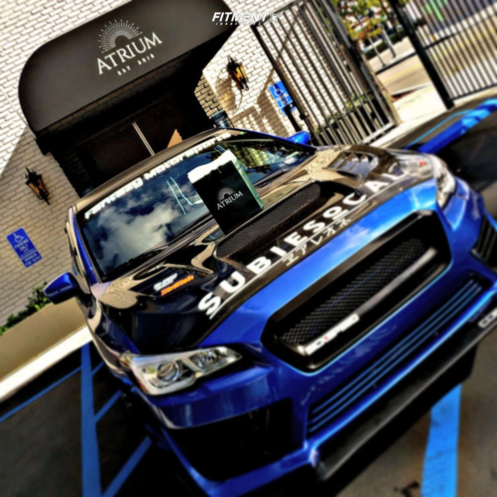 2015 Subaru WRX Base with 19x8.5 Varro Vd10 and Falken 255x35 on Stock Suspension | 534877 ...