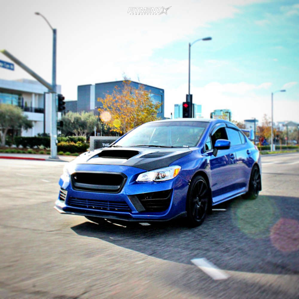 2015 Subaru WRX Base with 19x8.5 Varro Vd10 and Falken 255x35 on Stock Suspension | 534877 ...