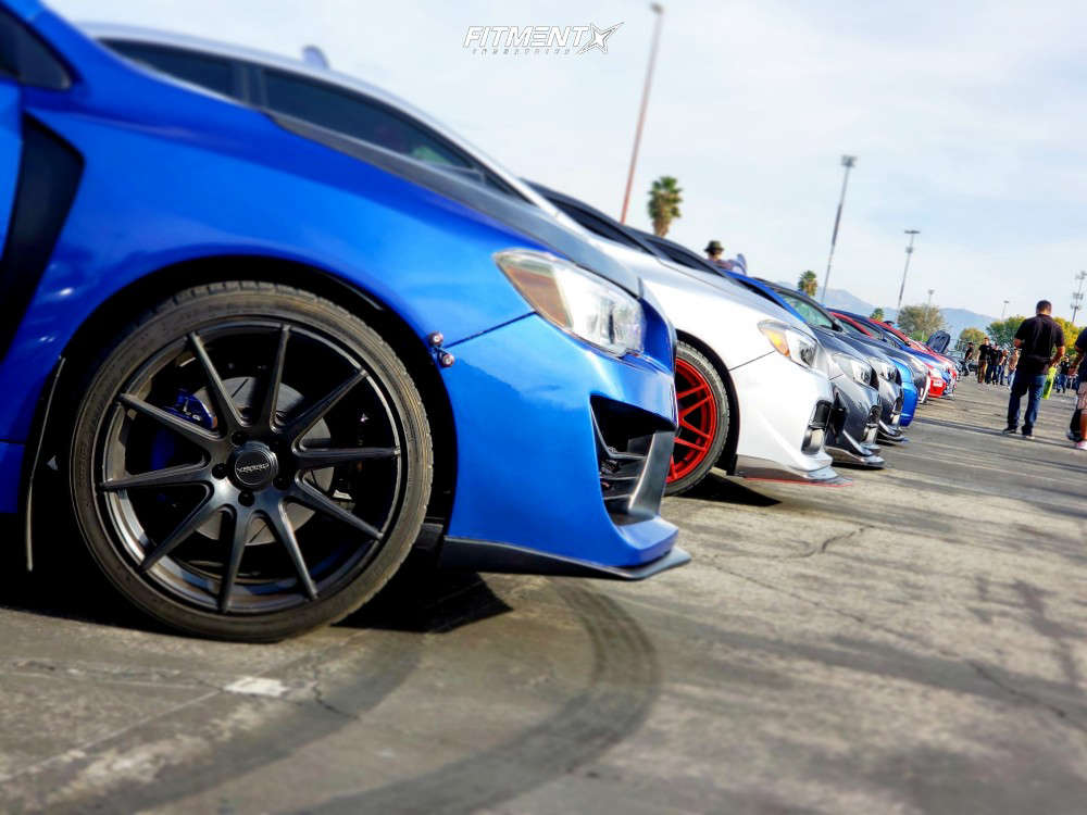 2015 Subaru WRX Base with 19x8.5 Varro Vd10 and Falken 255x35 on Stock Suspension | 534877 ...
