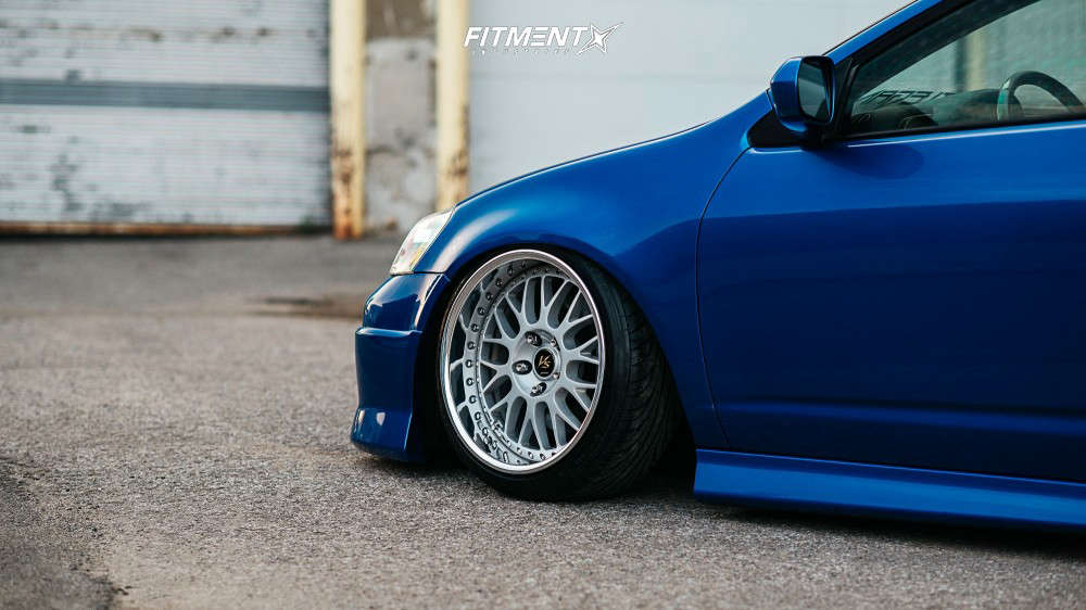 2006 Acura RSX Type-S with 17x9.5 Work VS XX and Nankang 205x40 on Air ...