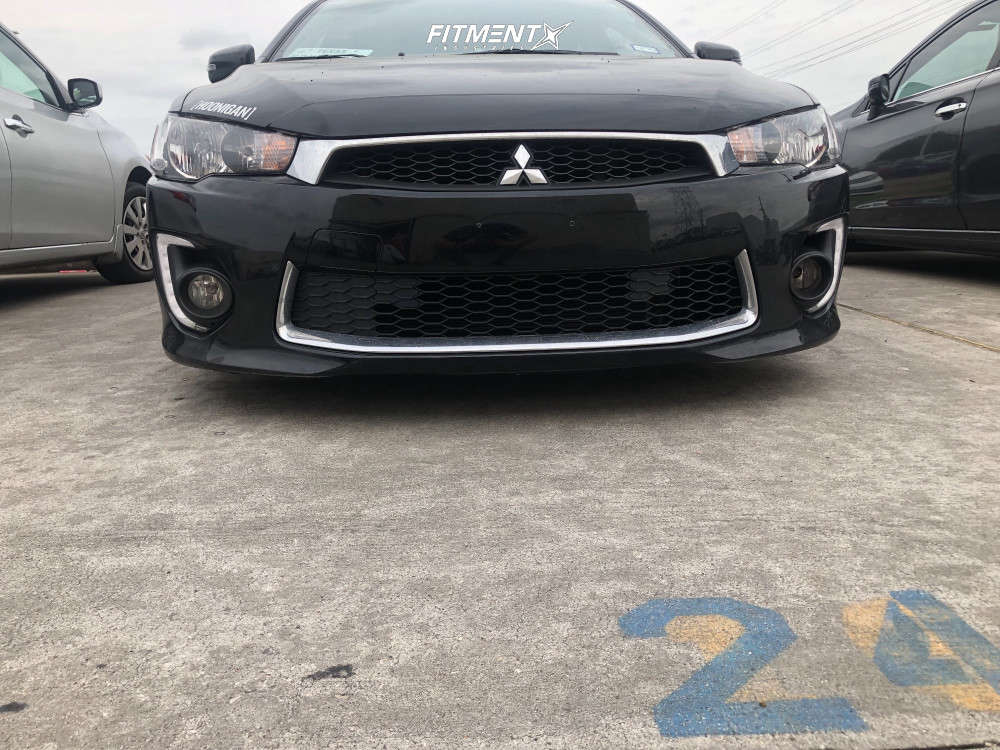 2016 Mitsubishi Lancer ES with 17x7.5 Enkei Onx and Toyo Tires 225x45 ...
