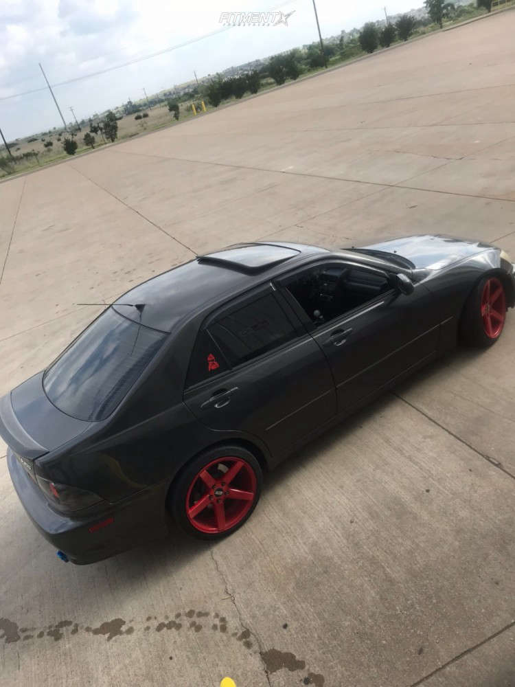 2003 Lexus IS300 Base with 18x8.5 STR 607 and Firestone 225x40 on ...