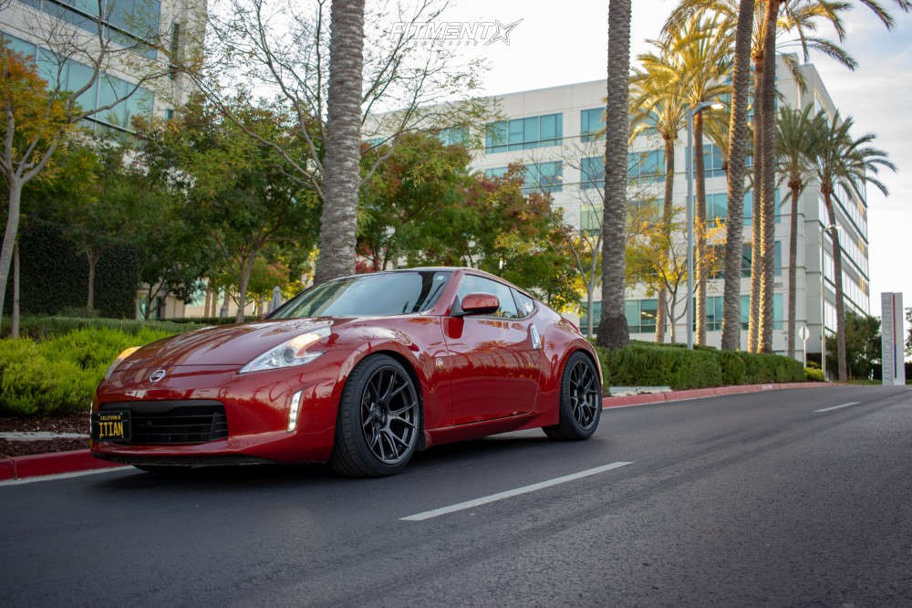 2014 Nissan 370Z Base with 19x9.5 Konig Ampliform and Hankook 245x40 on ...