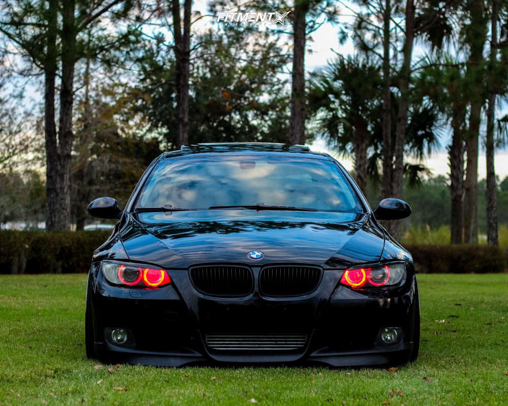 2008 BMW 335i Base with 18x9.5 ESR Rf1 and Antares 225x40 on Coilovers ...