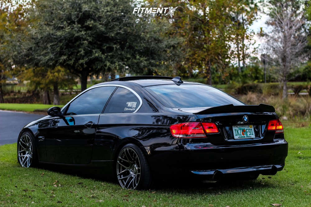 2008 BMW 335i Base with 18x9.5 ESR Rf1 and Antares 225x40 on Coilovers ...