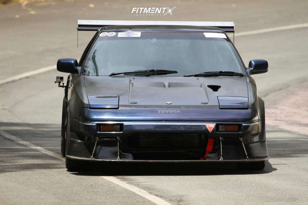 1989 Toyota MR2 Super Charged with 15x8 Advanti Racing Storm S1 and ...