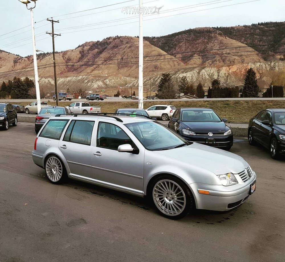 2004 Volkswagen Jetta TDI with 18x8.5 Rotiform Ind-t and Nitto 225x40 ...